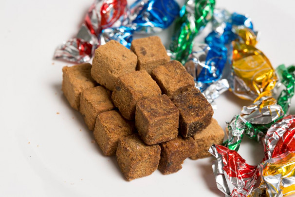 Sur blommekaramel, lækker fedtet salami og mærkelig medicinsk lakrids ...